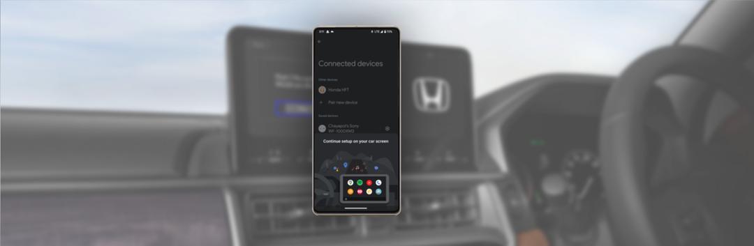 How to Connect and Use Android AutoTM | Honda Cars India Limited